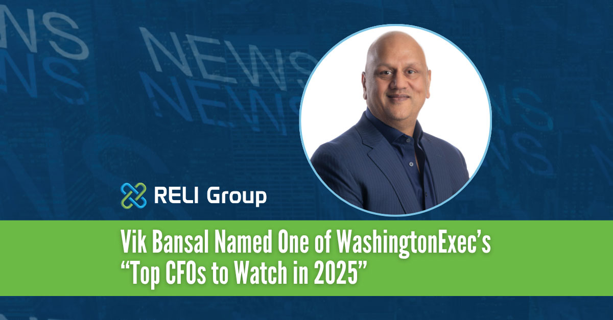 Vik Bansal Named One of WashingtonExec’s “Top CFOs to Watch in 2025 ...